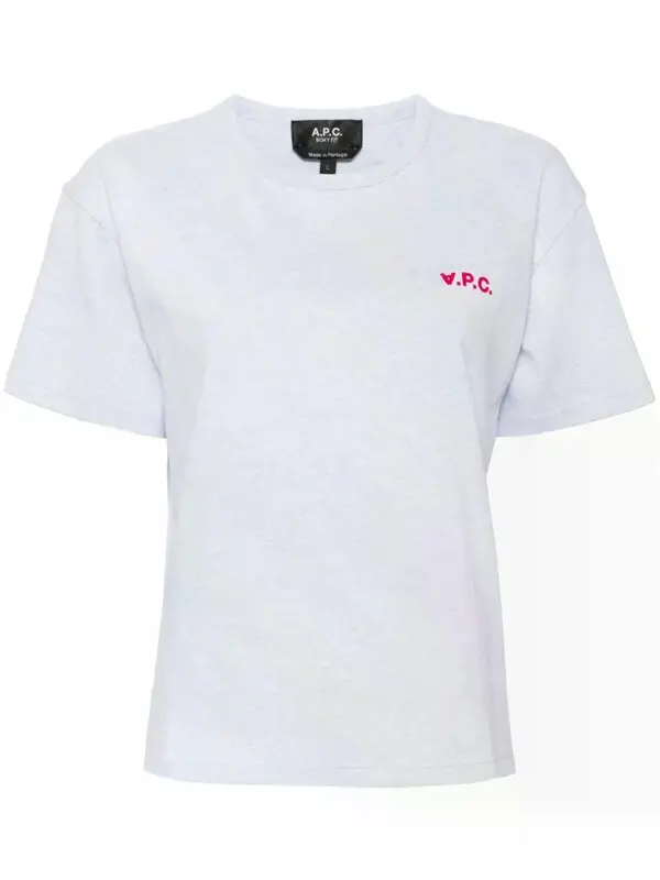 A.p.c. Logo-print Cotton T-shirt