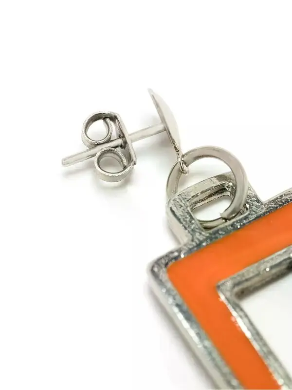 AMIR SLAMA Flor Asymmetric Drop Earrings