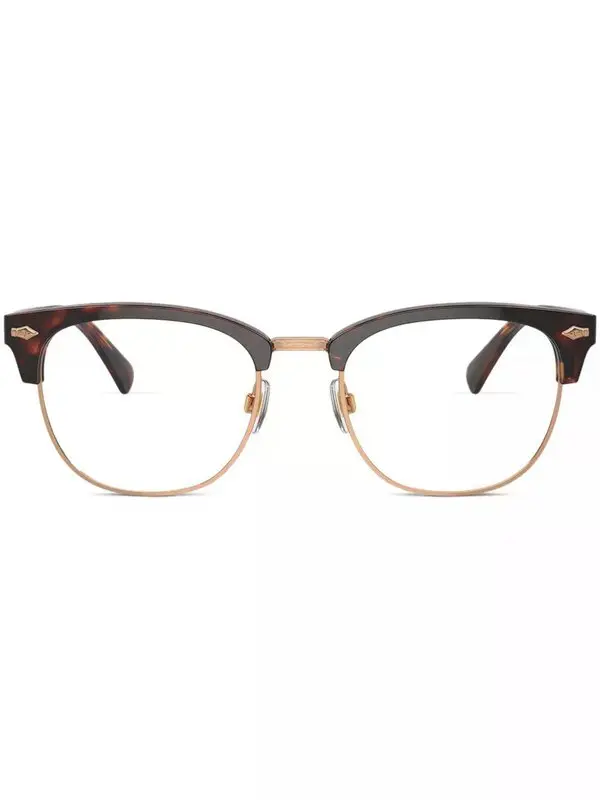 POLO RALPH LAUREN EYEWEAR Round-frame Glasses - Brown