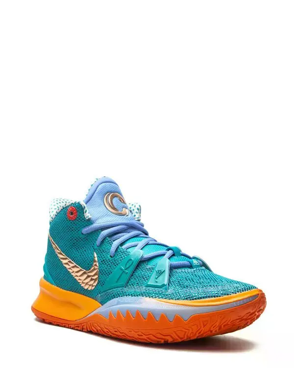Nike X Concepts Kyrie 7 Horus Special Box Sneakers - Blue