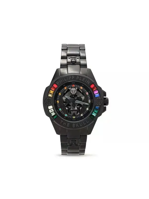 Philipp Plein The $kull 43mm Quartz Watch - Black