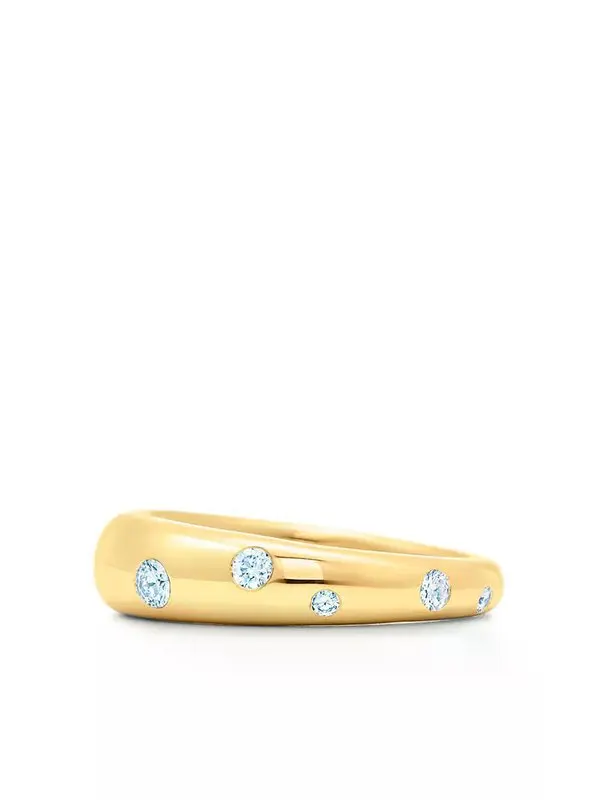 Kwiat 18kt Yellow Cobblestone Diamond Ring - Gold