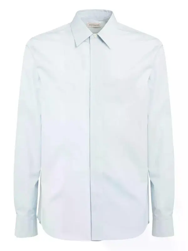 Alexander McQueen Concealed Placket Shirt
