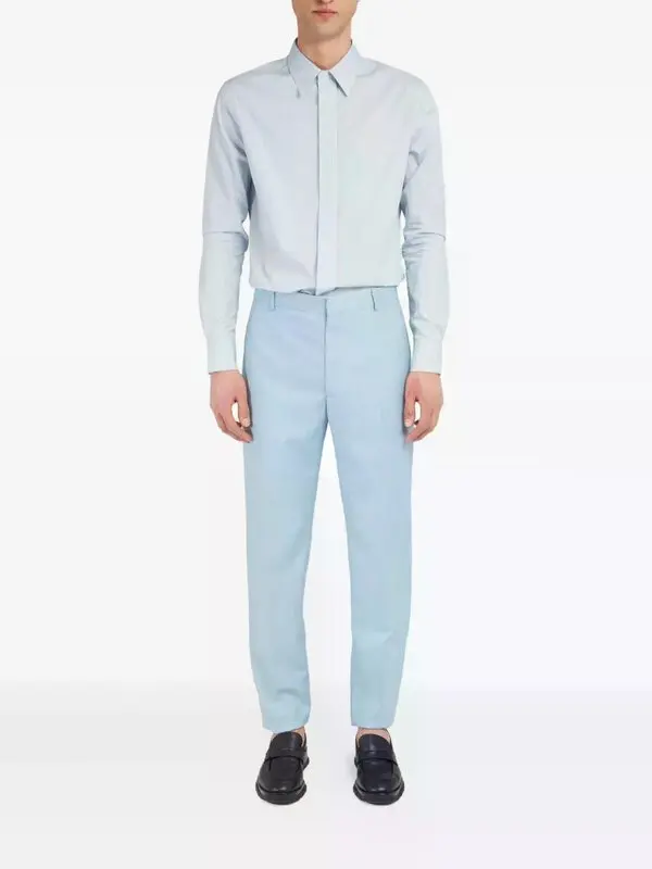 Alexander McQueen Concealed Placket Shirt