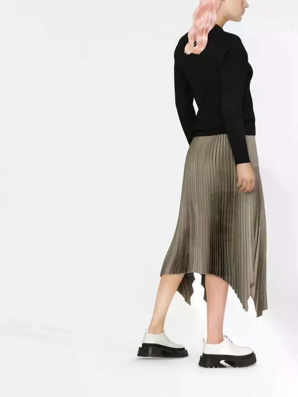 JIL SANDER Mock-neck Wool Jumper