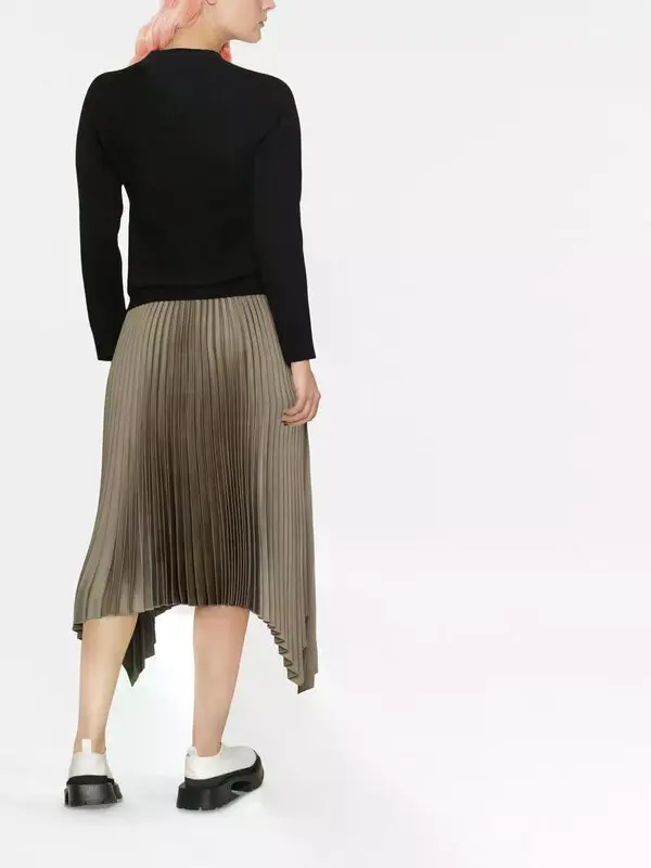 JIL SANDER Mock-neck Wool Jumper