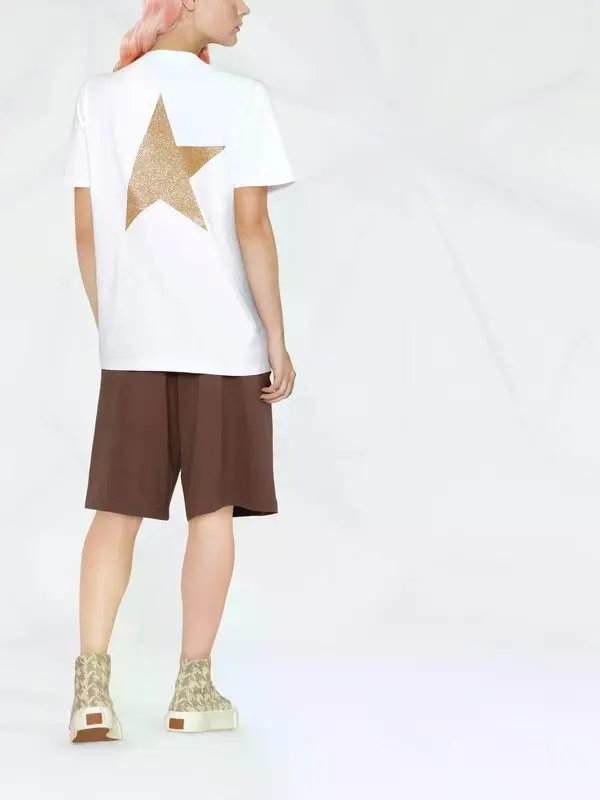 GOLDEN GOOSE Logo-print Cotton T-shirt