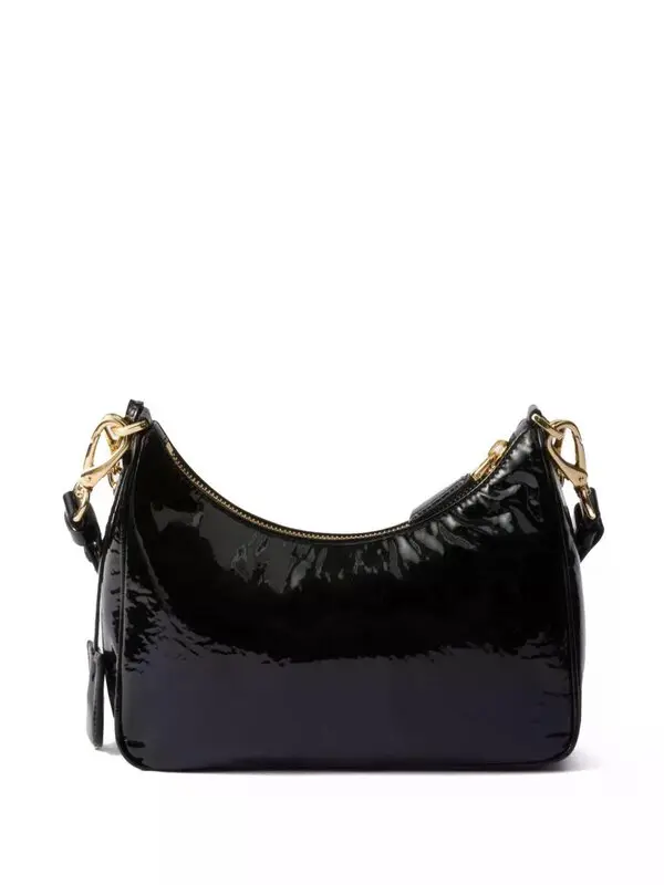 Prada Mini Re-edition Shoulder Bag - Black