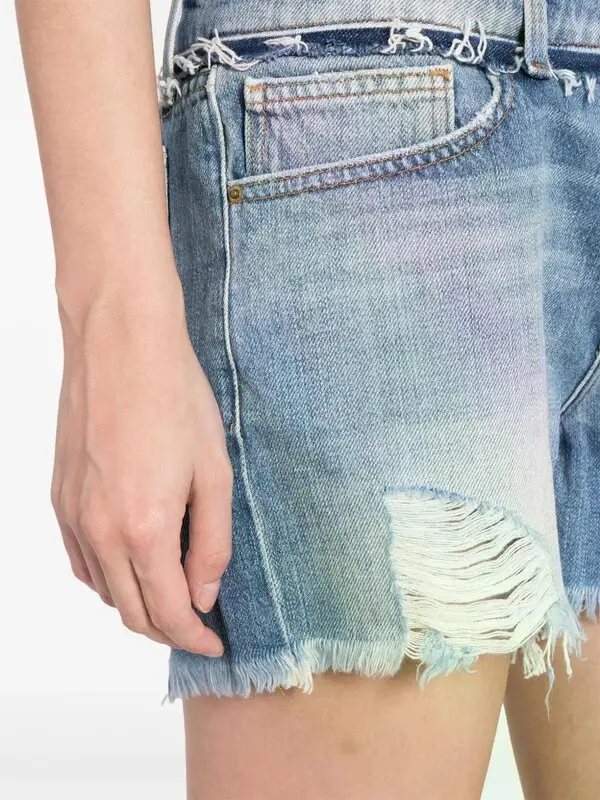 FRAME Le Garçon Denim Shorts