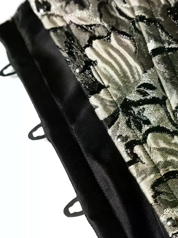 Carine Gilson Floral-brocade Corset