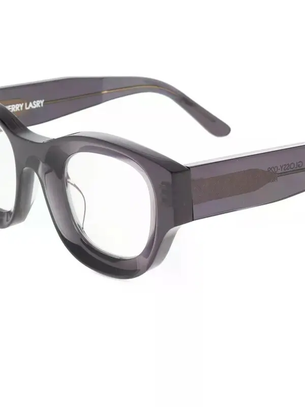 Thierry Lasry Glossy Frame Glasses - Grey