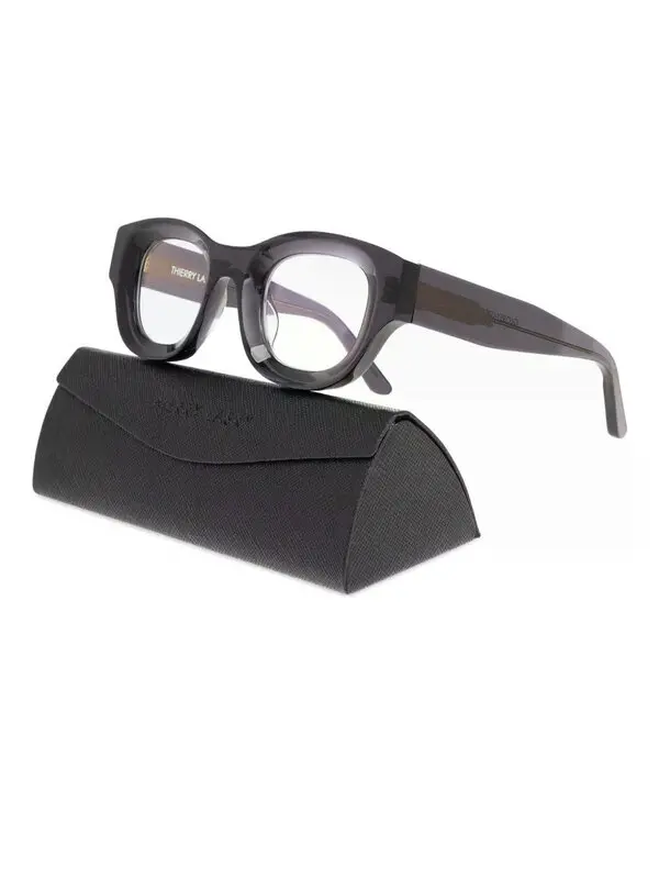 Thierry Lasry Glossy Frame Glasses - Grey