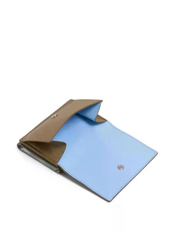 Marni Logo-embroidered Leather Wallet