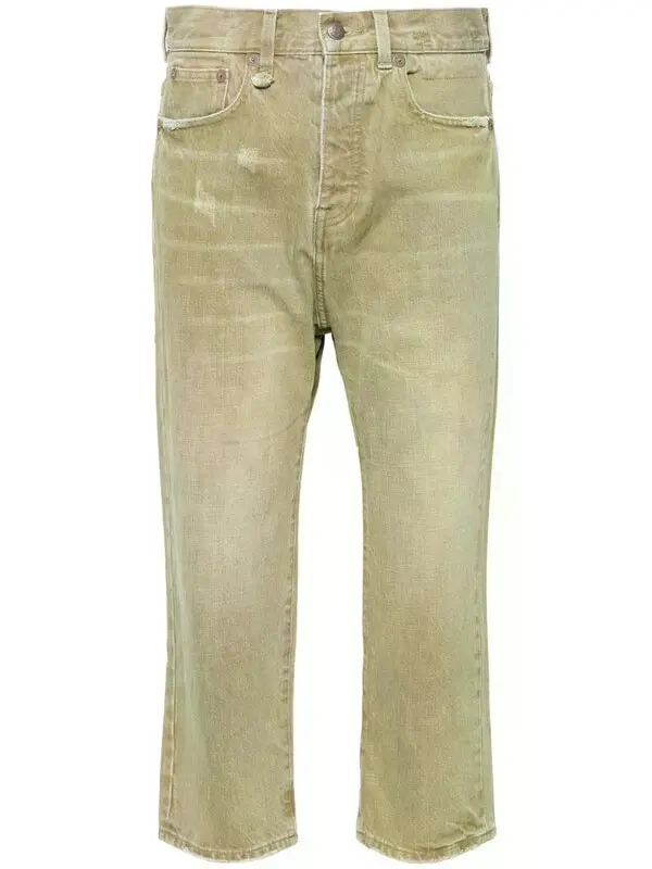 R13 Low-rise Cropped Jeans