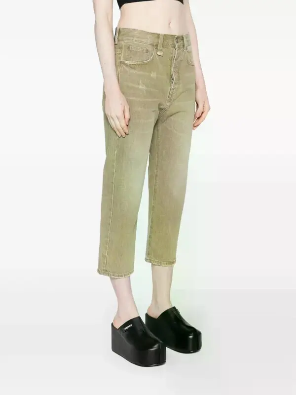 R13 Low-rise Cropped Jeans