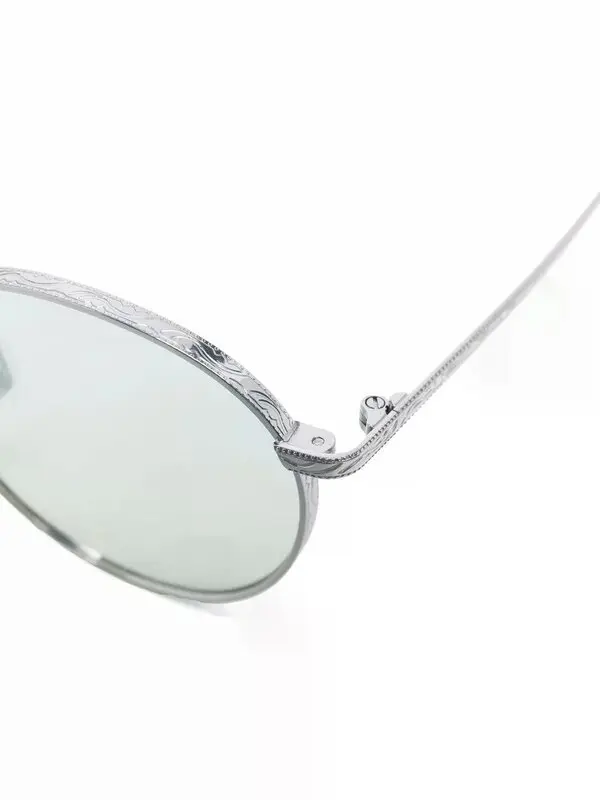 EYEPETIZER Round-frame Sunglasses - Blue