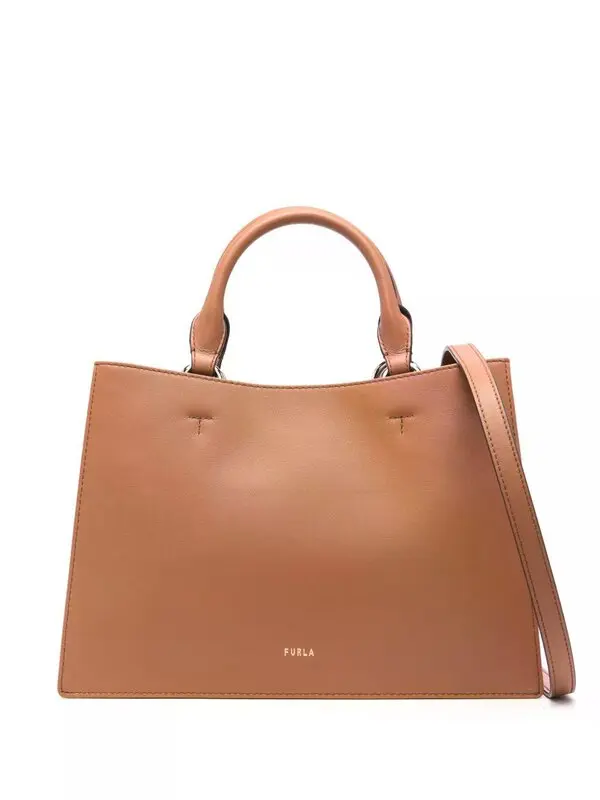 Furla Arcosfera Leather Tote Bag