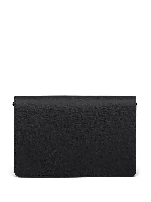 Prada Logo-lettering Saffiano Leather Shoulder Bag