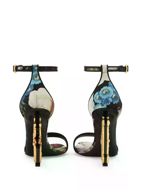 Dolce & Gabbana 105mm Dg Baroque-heel Sandals