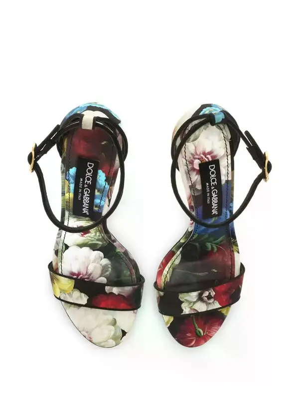 Dolce & Gabbana 105mm Dg Baroque-heel Sandals