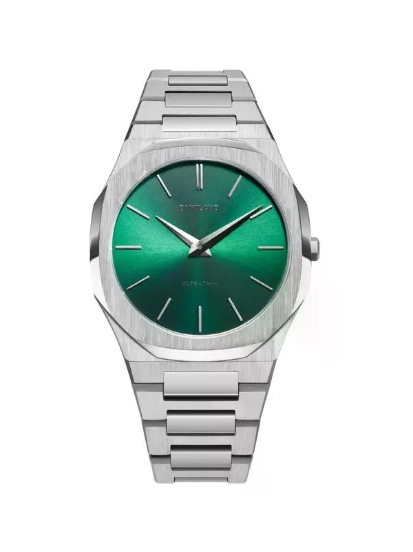 D1 MILANO Ultra Thin 40mm Timepiece - Green