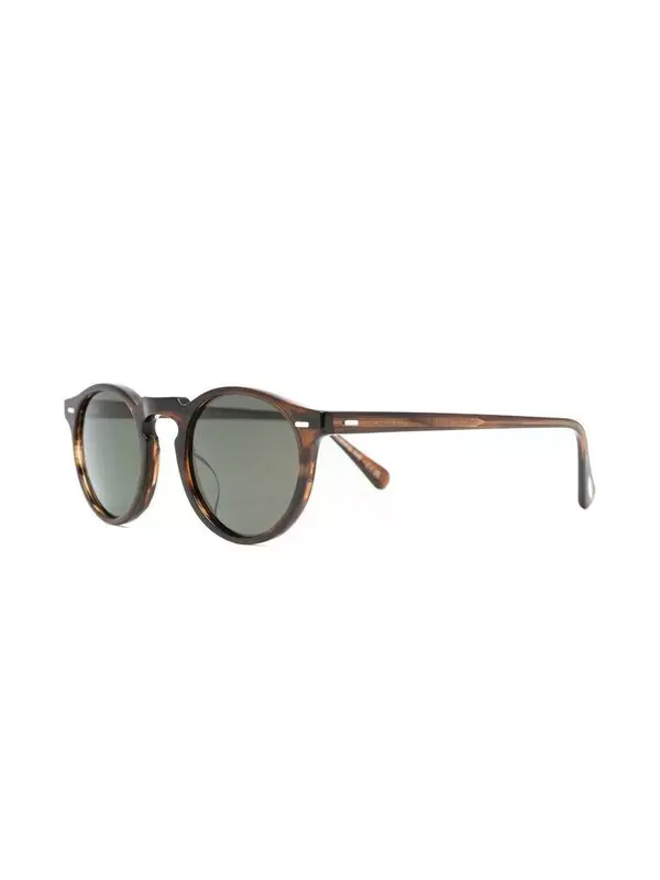 Oliver Spencer Gregory Round-frame Sunglasses