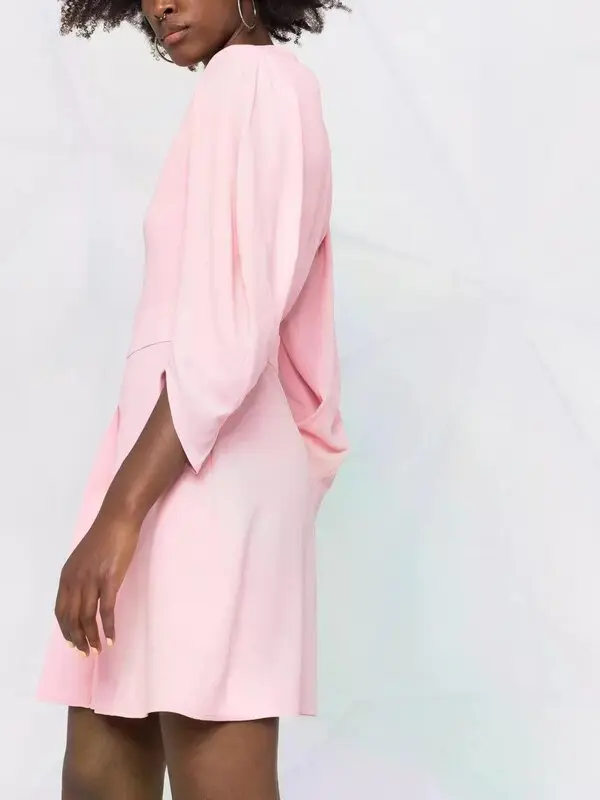 Stella McCartney V-neck Front-pleat Dress