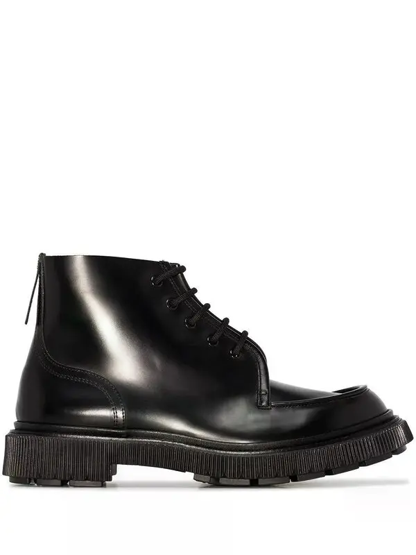 ADIEU PARIS Typ 165 Leather Military Boots