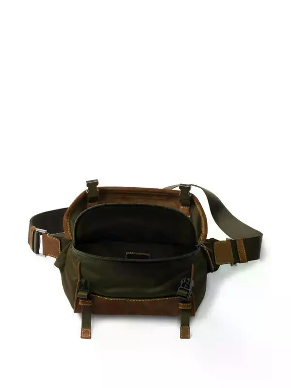 Prada Canvas Utility Shoulder Bag