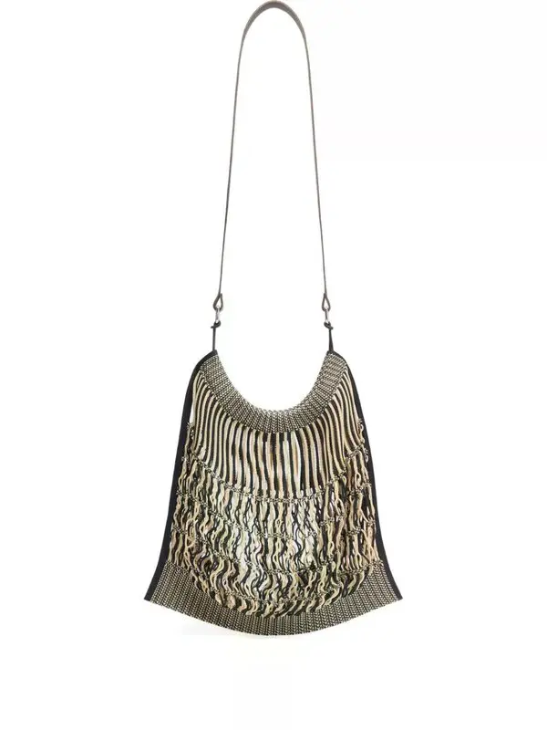 LEMAIRE Large Net Messenger Bag - Neutrals