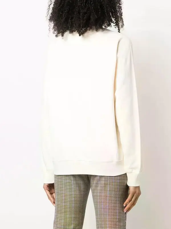 BARRIE B-logo Sweatshirt - Neutrals