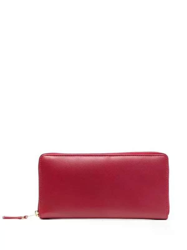 Comme Des Garçons Zip Around Continental Wallet - Red