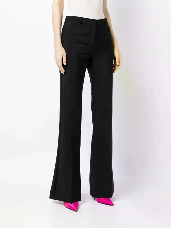 Versace Flared Low-rise Trousers