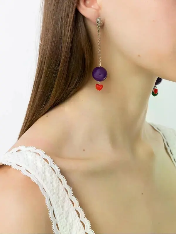 AMIR SLAMA Charms Drop Earrings