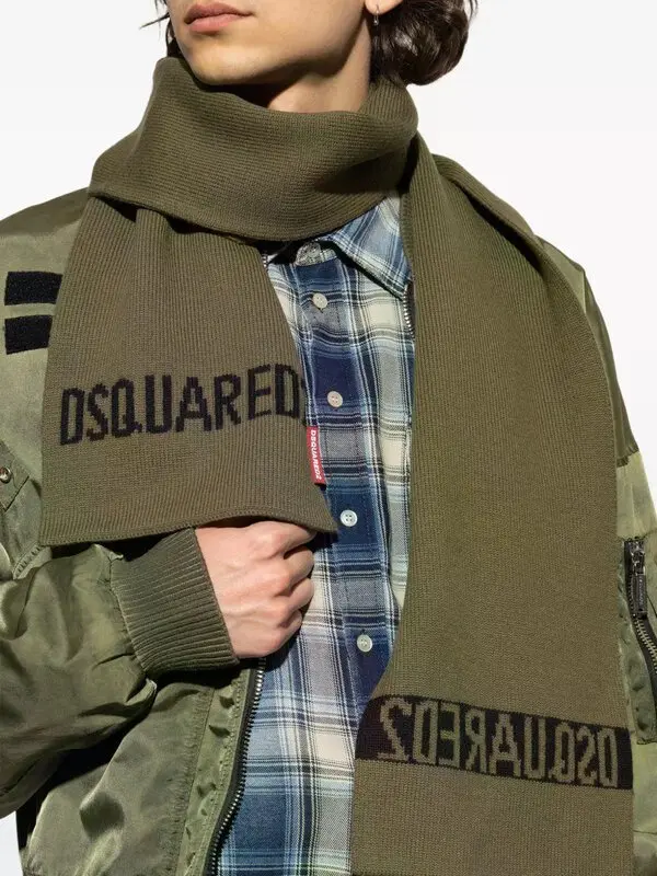 Dsquared2 Wool Scarf