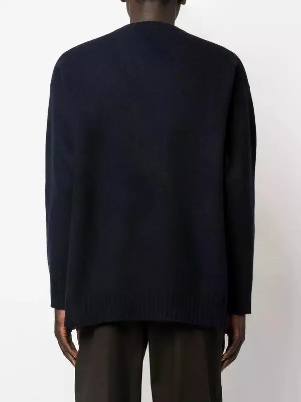 JIL SANDER Drop Shoulder Long Sleeve Jumper