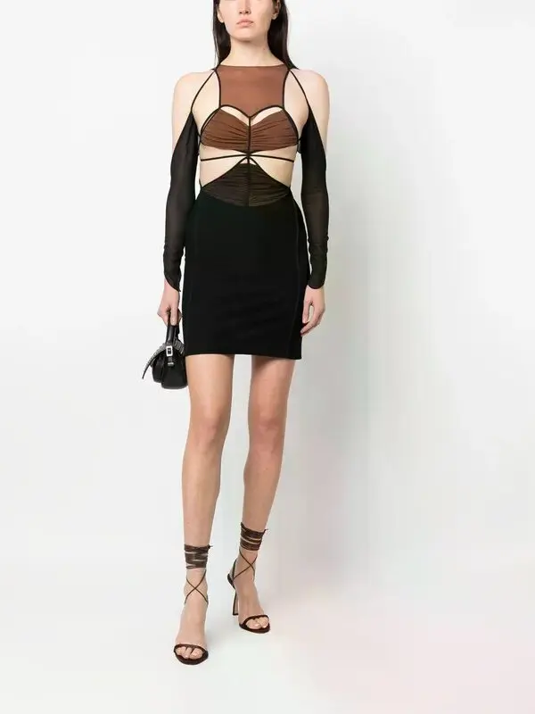 NENSI DOJAKA Cut-out Mini Dress