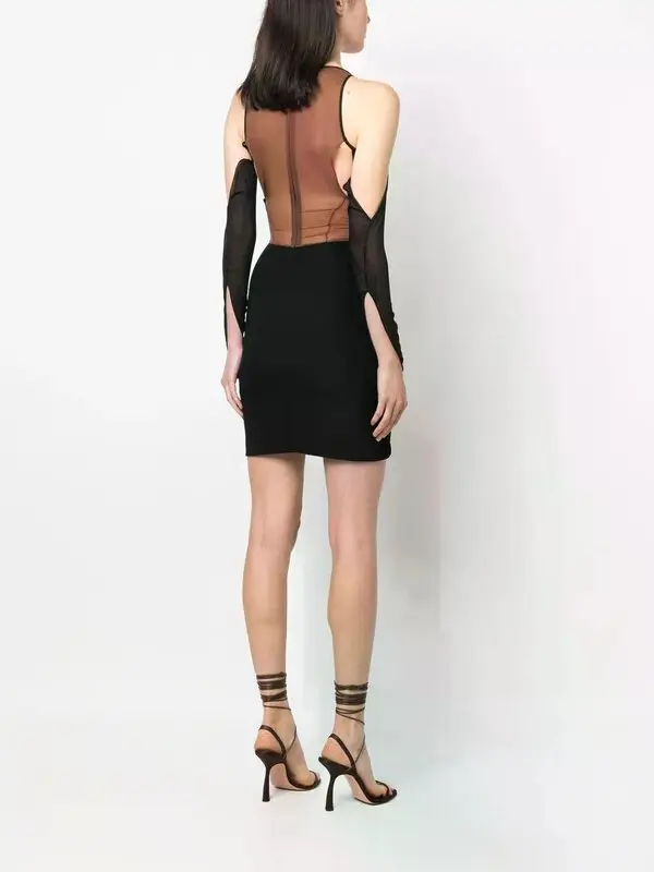 NENSI DOJAKA Cut-out Mini Dress