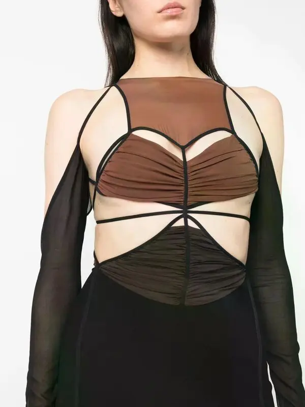 NENSI DOJAKA Cut-out Mini Dress