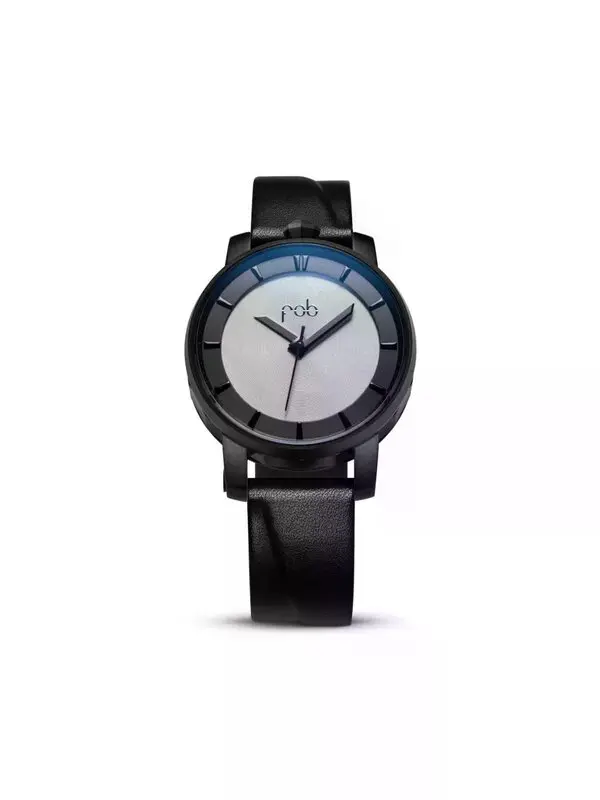 FOB PARIS R360 Concrete 36mm Timepiece - Silver