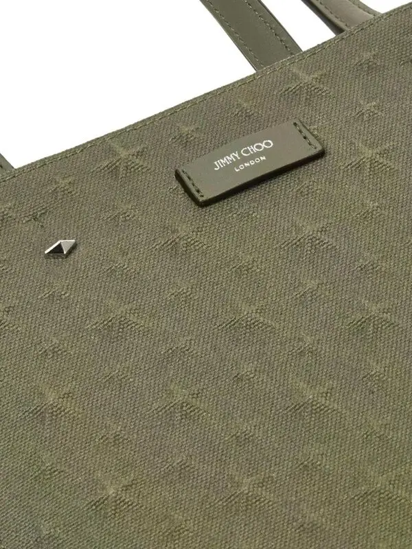 JIMMY CHOO Canvas Tote Bag