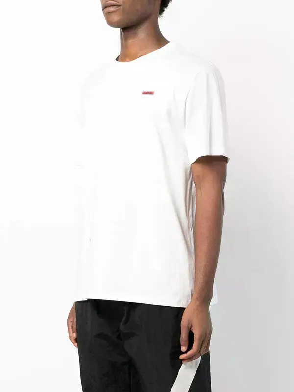 MOSTLY HEARD RARELY SEEN Barcode Patch Cotton T-shirt