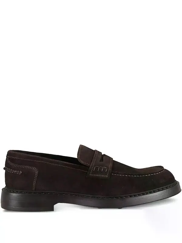 DOUCAL'S Suede Loafers - Brown