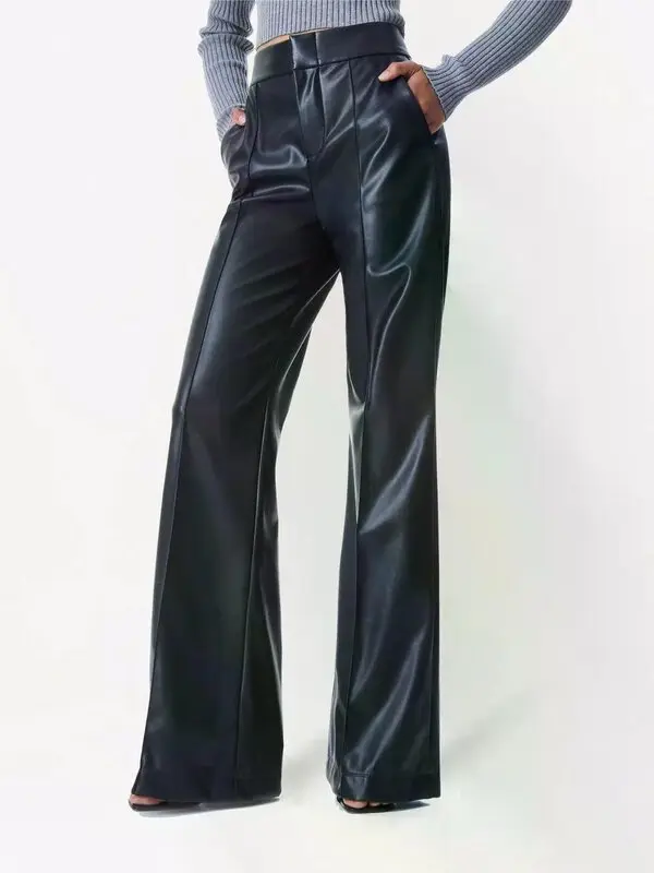 Alice + Olivia Dylan High-waisted Wide Trousers