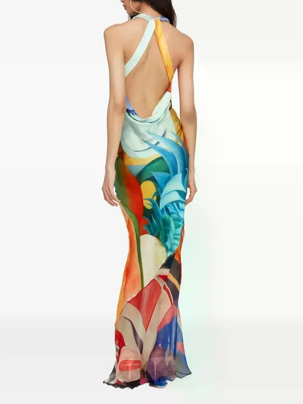 DONDE ESTEBAN Salpicon Maxi Dress