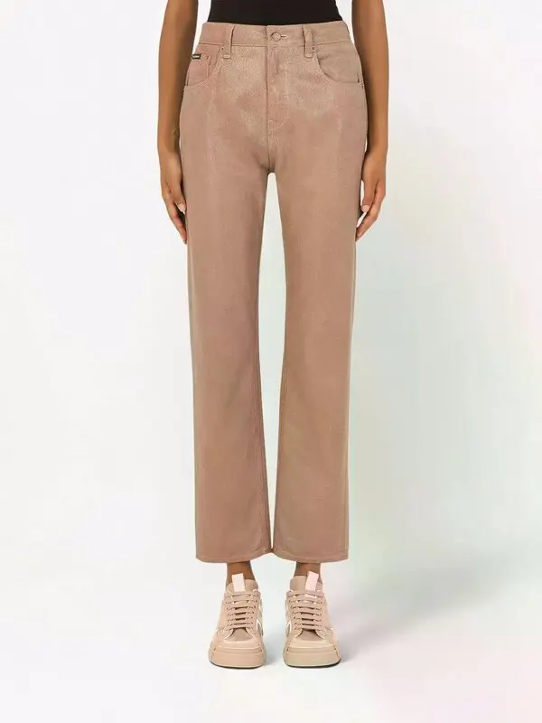 Dolce & Gabbana Frosted Boyfriend Jeans