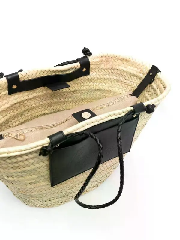 CastaÑer Campania Raffia Tote Bag