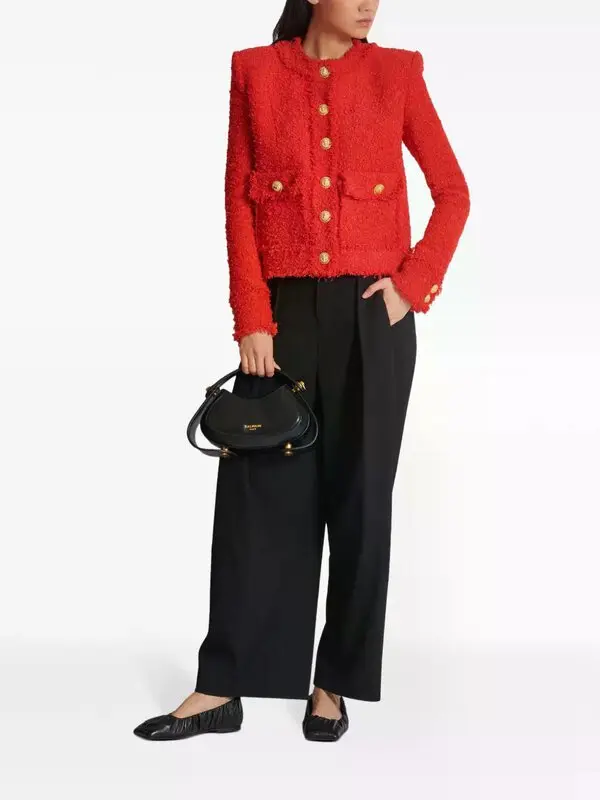 Balmain Jolie Madame Leather Tote Bag