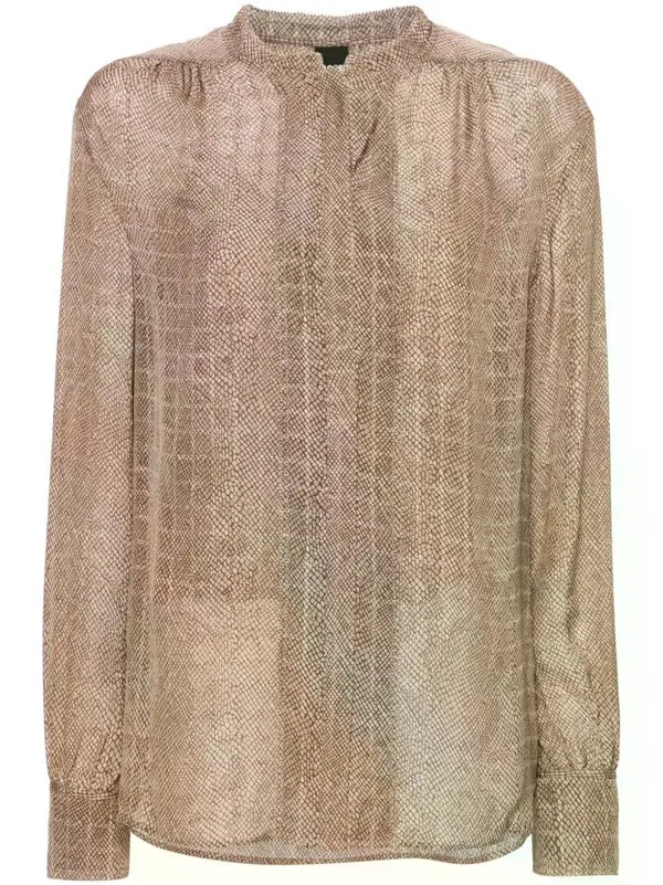 BOSS Geometric-print Shirt