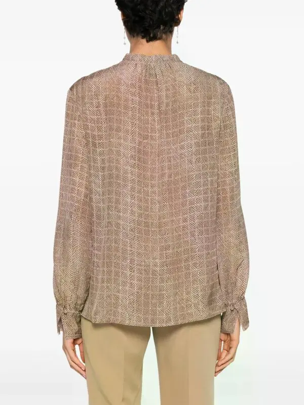 BOSS Geometric-print Shirt